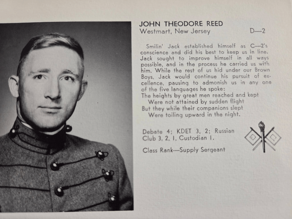 Rest in Peace, John T Reed - usmaData